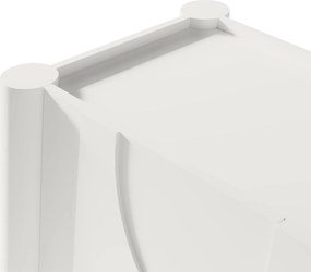 Designová komoda Lunaria 160 cm bílá