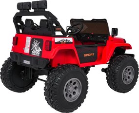 Elektrické autíčko Extreme Sport 4x4 červené