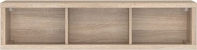 Visací regál 130, dub sonoma, NORTY TYP 17
