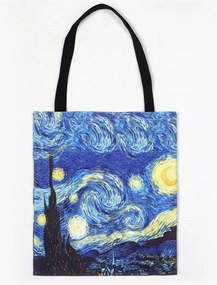 Bavlissimo Nákupní taška s potiskem malby Hvězdná noc od Vincenta van Gogha