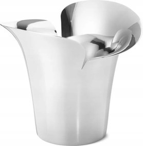 Georg Jensen Bloom Botanica Ocelový Květináč na květiny 14 cm Leštěný