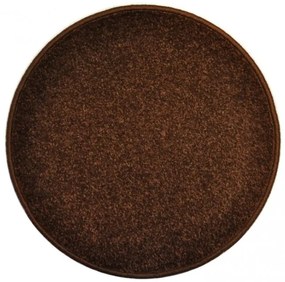 Eton hnědý koberec kulatý průměr 100 cm