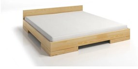 Dvoulůžková postel z borovicového dřeva SKANDICA Spectrum, 140 x 200 cm