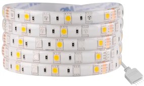 LED RGBW Stmívatelný venkovní pásek 5m LED/24W/12V IP65