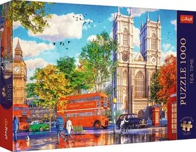 Trefl - Puzzle - Premium Plus Tea Time: Pohled na Londýn / 1000 dílků