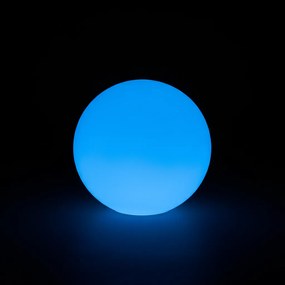 Svítící LED koule 30 cm – 6 RGB + 3 bílé