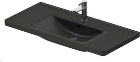 Duravit D-Neo - Umyvadlo 100x48 cm, s přepadem, otvor pro baterii, antracit 2367101300