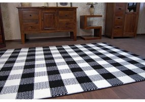 Kusový koberec Brisa černý 140x190cm