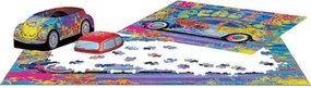 EUROGRAPHICS Puzzle v plechové krabičce Volkswagen Brouk / 550 dílků /