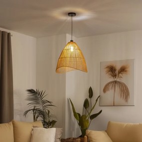 Brilagi - LED Lustr na lanku CERIA BOHO 1xE27/40W/230V pr. 50 cm hnědá