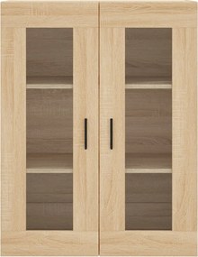 Skříň highboard dub sonoma 69,5 x 34 x 180 cm kompozitní dřevo 3198356
