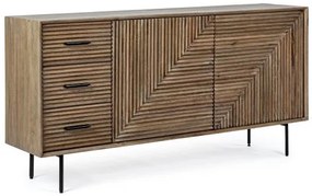 BIZZOTTO příborník DARSEY se 3 šuplíky a 2 dvířky 83x160 cm 0746872