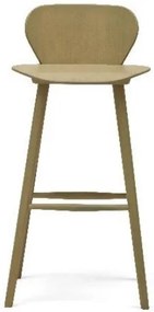BILLIANI - Barová židle EDELWEISS 292 - dřevěná