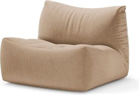 Béžové sametové křeslo Tove – Micadoni