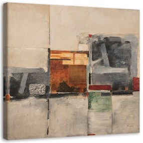 Gario Obraz na plátně Abstraktní kompozice Rozměry: 30 x 30 cm