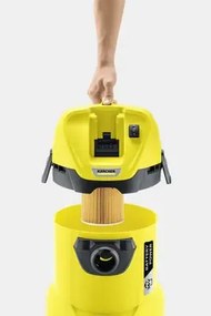 Kärcher WD 3 Battery / Aku Víceúčelový vysavač / 36V/ 17 L / Mokré a s