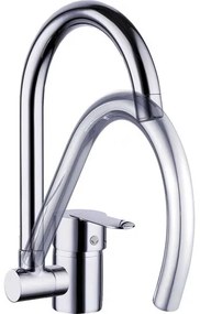 Laveo Lila, kuchyňská baterie stojící h-289, chromová, LAV-BLD_06LD