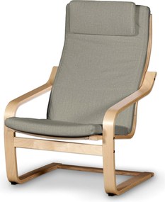 Sedák na křeslo IKEA Poäng II barva béžová látka pletený vzor