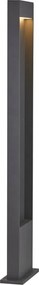 LA 1002958 FLATT POLE 100 Outdoor stojací LED svítidlo, 3000K, IP65, antracitové - BIG WHITE (SLV)