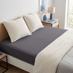 4Home Jersey prostěradlo IDEAL antracit, 140–160 x 200 cm, 140–160 x 200 cm