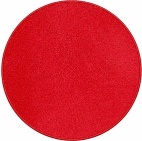 AladinWorld Expres, Kusový koberec Monarch red kruh, 400x400 (průměr) kruh, červená, chodba / předsíň
