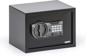 Nábytkový sejf s elektronickým zámkem a LCD displejem, 250 x 350 x 250 mm