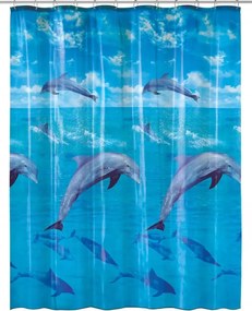 Kleine Wolke Sprchový závěs Dolphin 180 x 200 cm