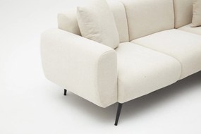 Hanah Home Rohová pohovka SIDE krémová pravá 252 cm