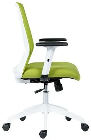 Kancelářská židle na kolečkách Antares NOVELLO WHITE –  s područkami, více barev Šedá