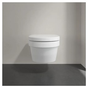 Villeroy & Boch Villeroy &amp; Boch ARCHITECTURA - WC mísa bezrámová, 530x370 mm, závěsný model, bílá Alpin CeramicPlus 5684R0R1