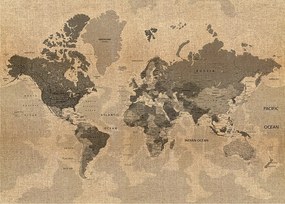 Fototapeta na míru Historická Mapa Světa | Vliesová fototapeta na zed' | DFTNXXL1215
