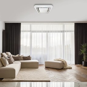 Stropní LED svítidlo Cameron, 1x LED 38w, 3000-6000k, w/ch, s ovladačem