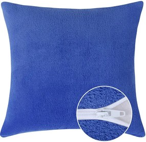 Bellatex Polštářek MIKRO jednobarevný Modrá 40x40 cm
