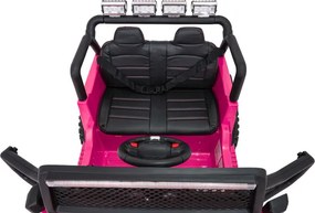 Elektrické autíčko Jeep BEAST 4x4 růžové
