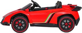 Elektrické autíčko Lamborghini Veneno červené