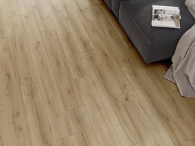 Mexen Buffalo vinylové panely 1227 x 187 mm LVT Dryback 2,5 mm, PVC podklad, 4 V-spára, Dub - F1307-1227-187-255-4V1-01