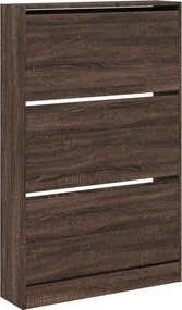 vidaXL Botník 80 x 21 x 125,5 cm kompozitní dřevo [839926] Barva: dub sonoma