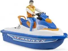Bruder 63150 Vodní skútr s jezdcem / 1:16 / od 4 let