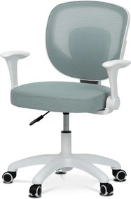 Dětská otočná židle zelená KA-K1062 GRN
