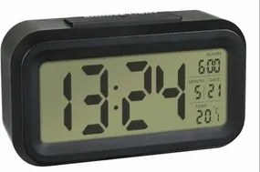 TFA 60.2018.01 - LUMIO Digitální budík s možností podsvícení - černá