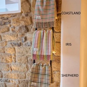 Vlněná deka Houndstooth Shepherd 183 x 150 cm Tweedmill