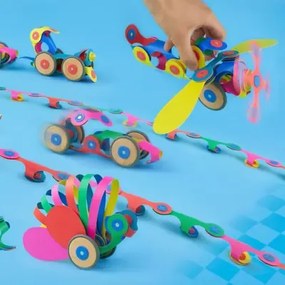 Clixo Wheel Creator Magnetická stavebnice / 72ks / od 6 let
