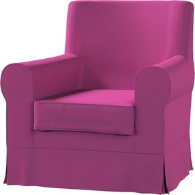 Potah na křeslo IKEA Ektorp Jennylund barva růžová látka pletený vzor