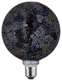 Paulmann E27 LED globe 5W Miracle Mosaic černá