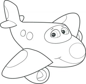 Samolepka Letadlo