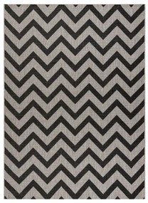 koberec SIZAL FLOORLUX 20340 stříbrný / Černá CIKCAK velikost 140x200 cm | krásné koberce cz