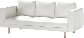 Potah na pohovku IKEA Norsborg 3-místná barva krémová látka pletený vzor