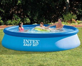 INTEX Easy Set Pool Bazén 396 x 84 cm s kartušovou filtrační pumpou 28142GN