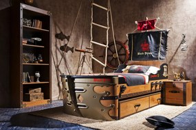 Čilek Dětská postel loď velká 90x190 cm Pirate