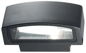 Ideal Lux - Venkovní nástěnné svítidlo ANDROMEDA 1xE27/60W/230V IP55 antracit